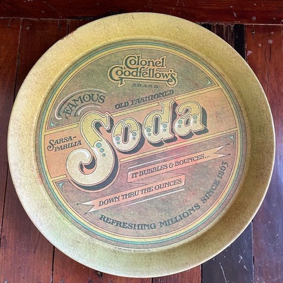 Accents | Colonel Goodfellows Old Fashioned Soda Tray | Poshmark